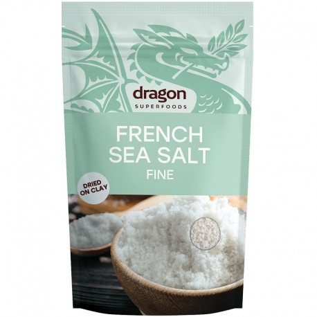 Sare celtica fina (sare franceza de mare), neiodata Dragon Superfood